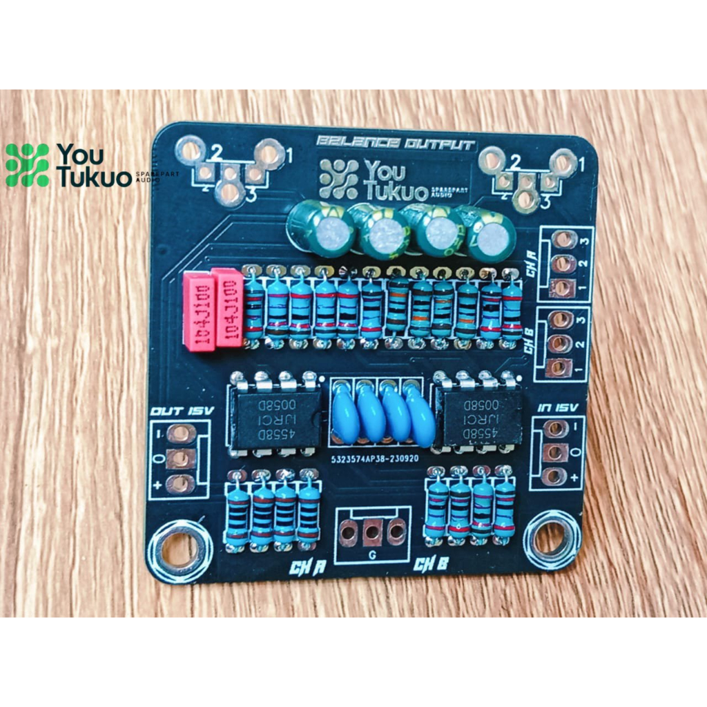Jual kit output balance stereo double layer | Shopee Indonesia
