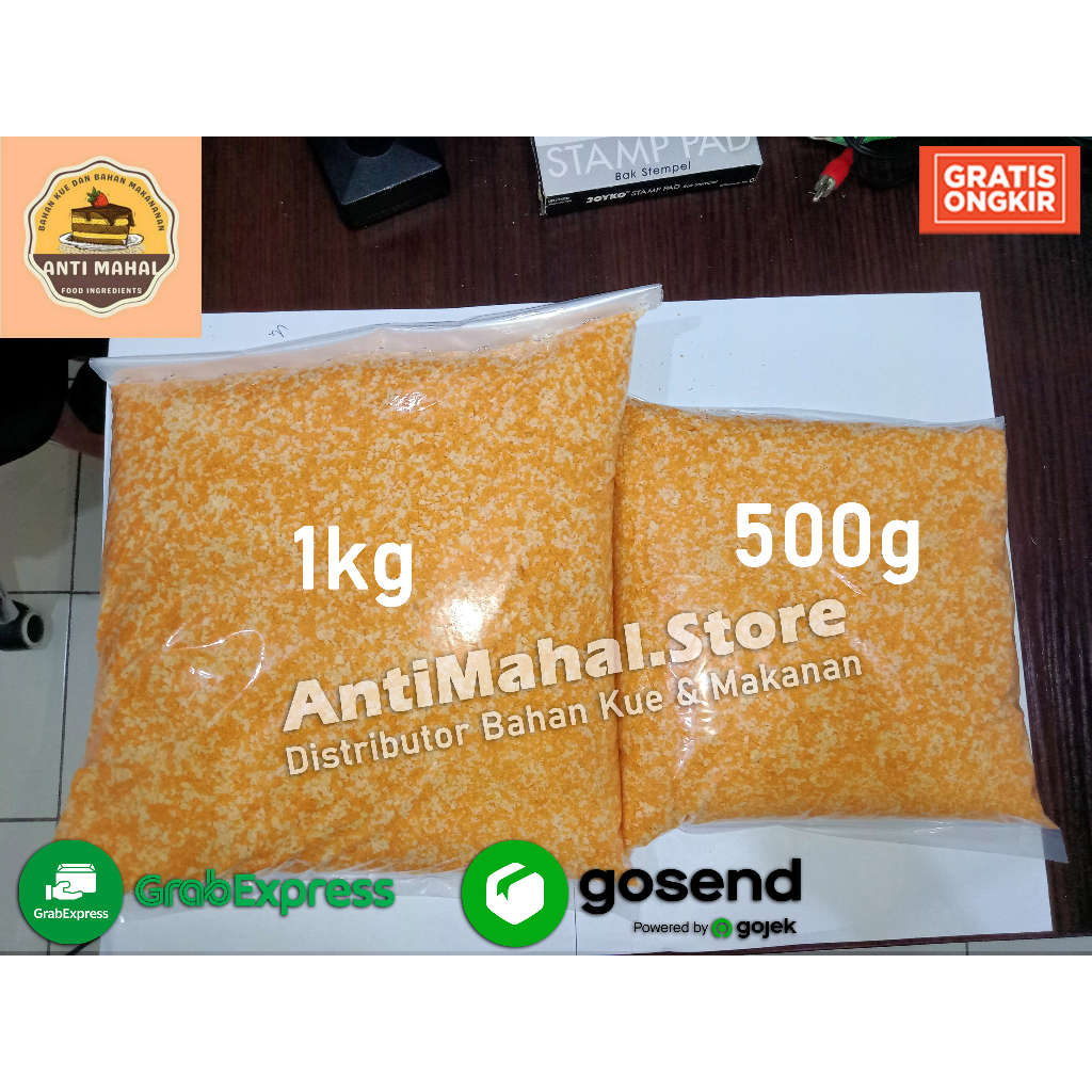 Jual Breadcrumb mix / Tepung roti mix / Panir Kasar mix 1kg repack merk ...