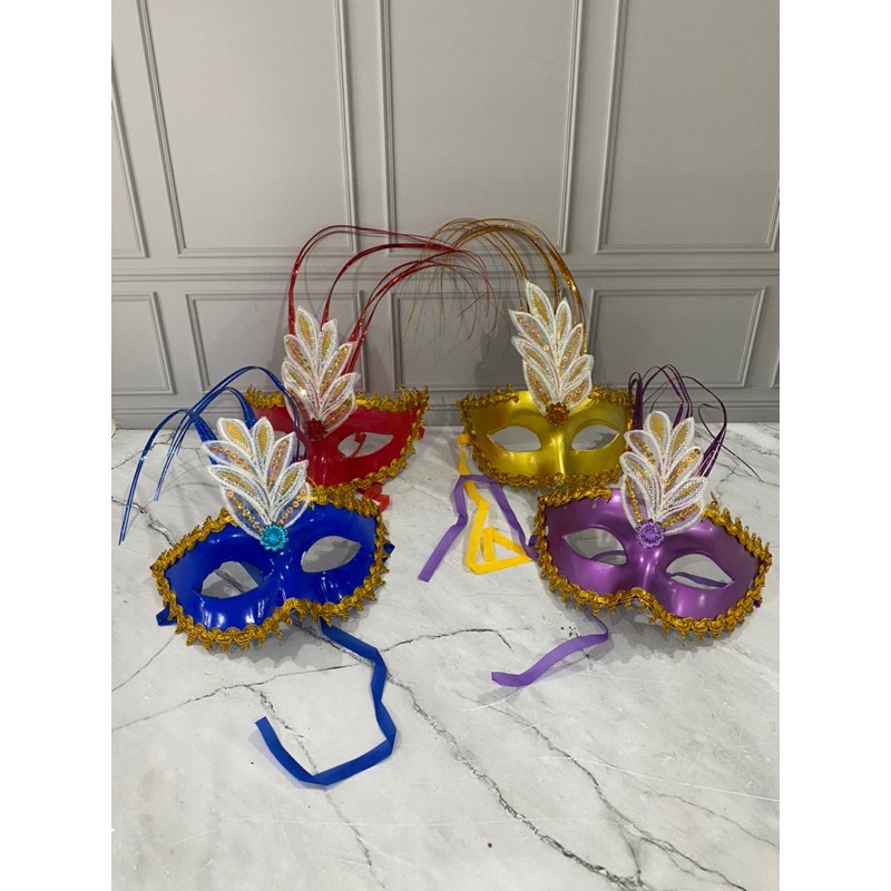 Jual Topeng Kostum Halloween Pesta Party Mask / Masquerade / Topeng Bulu / Topeng Kupu / Topeng ...