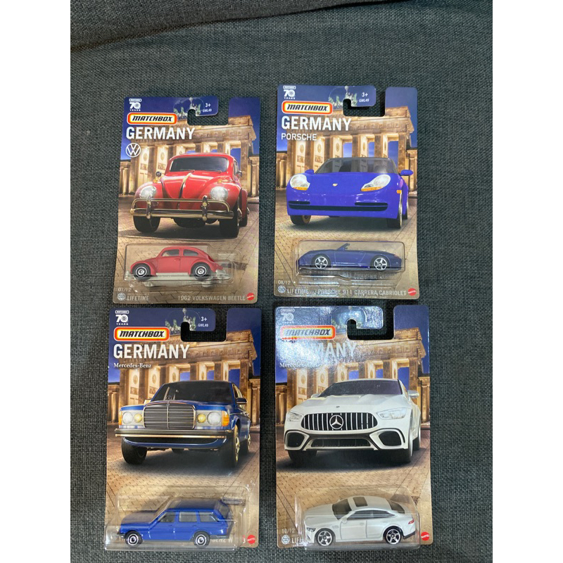 Jual Matchbox France Germany Cars Assortment Original Mattel | Shopee ...
