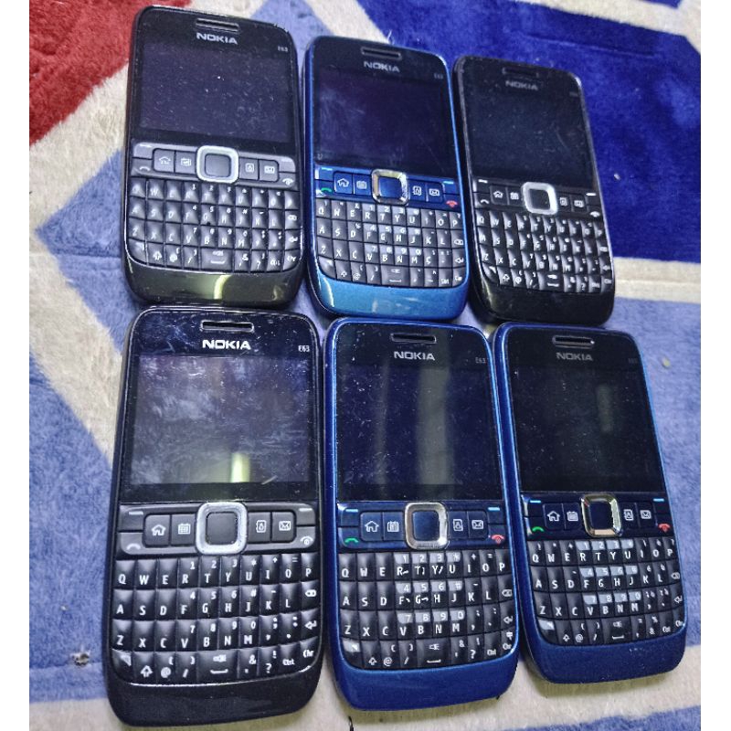 Jual Hp Nokia E63 Second Minus original Noka E63 Minus Qwerty Jadul Nokia Jadul | Shopee Indonesia