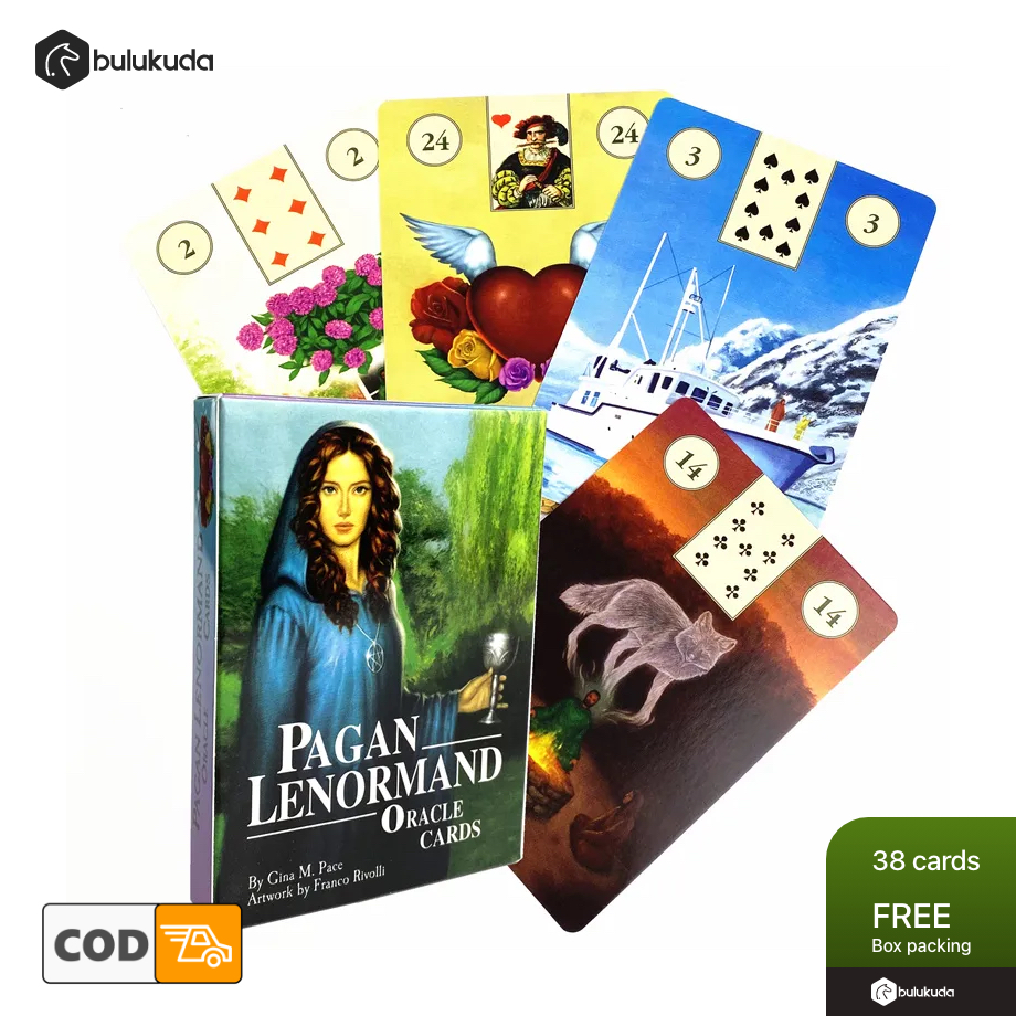 Jual Pagan Lenormand Oracle 33 Cards PDF English Instruction | Shopee ...