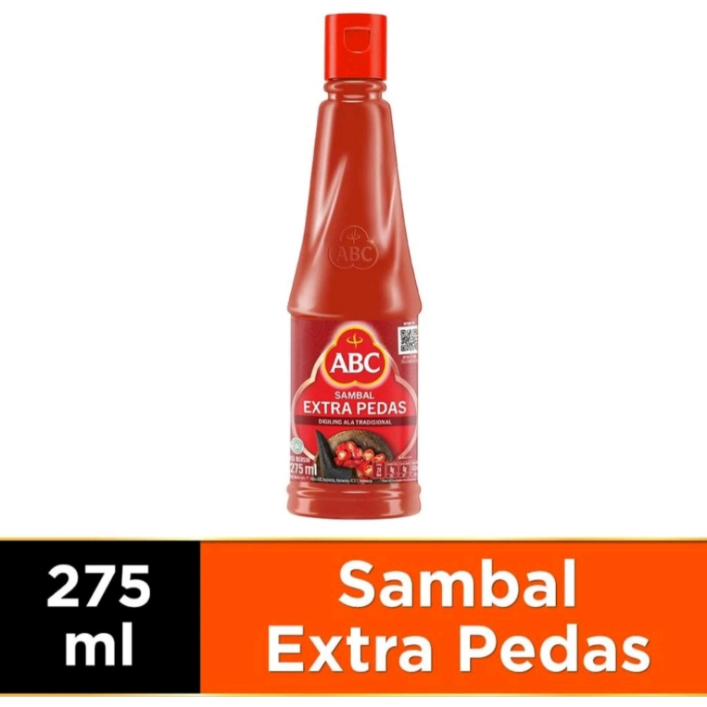 Jual Sambal Botol ABC Extra Pedas 275 ml | Shopee Indonesia