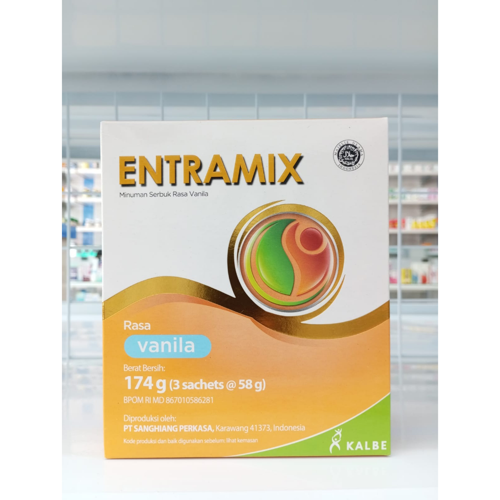 Jual Entramix Vanila 174gr - Nutrisi Seimbang Khusus Dewasa | Shopee ...