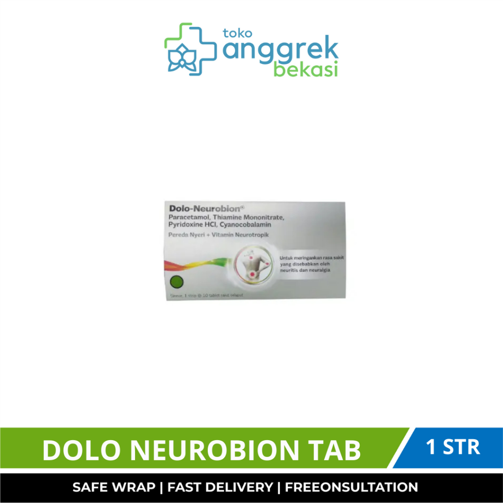 Jual DOLO NEUROBION TABLET/OBAT NYERI DAN VITAMIN NEUROTROPIK | Shopee ...