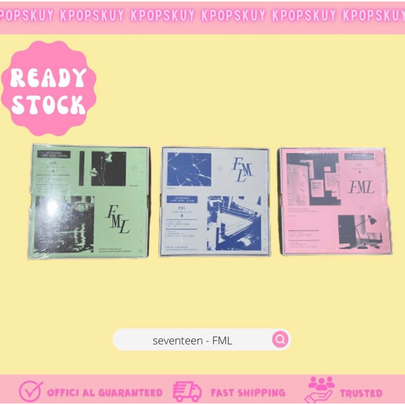 Jual SEVENTEEN - FML PHOTOBOOK VERSION ALBUM | Shopee Indonesia