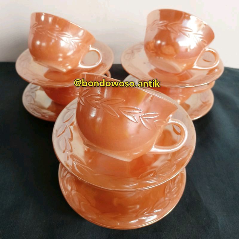 Jual CANGKIR MOTIF, FIREKING USA (1 set) | Shopee Indonesia