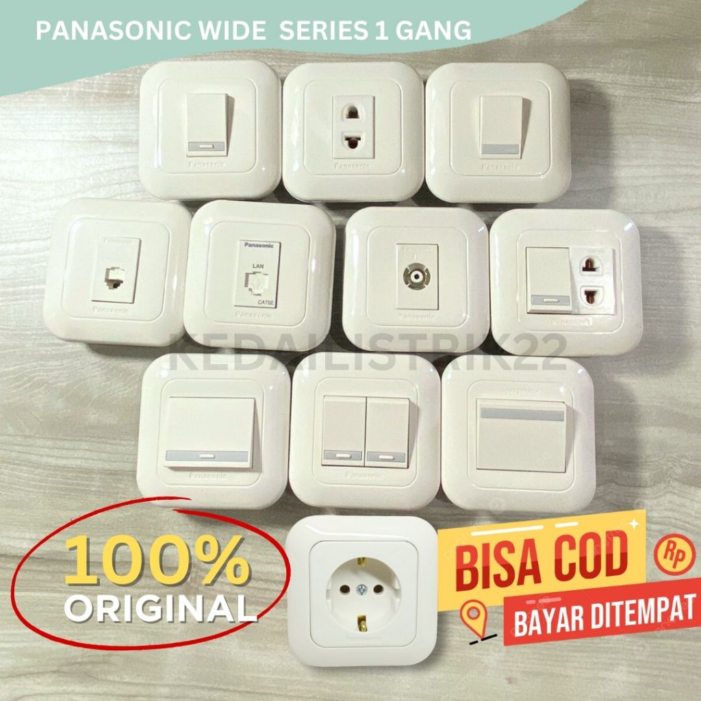 Jual SAKLAR STOP KONTAK , MODULE LAN TV / ANTENA TELP WIDE SERIES 1 ...