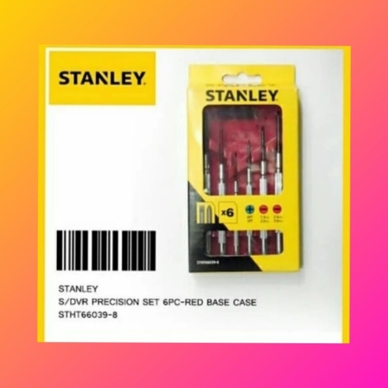Jual STHT66039 Obeng Set Mini Metal Precision Screwdriver Set Stanley ...