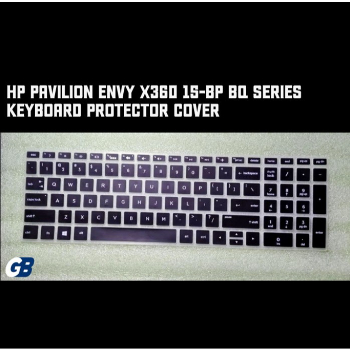 Jual HP Pavilion ENVY x360 15 - BP BQ Series Laptop Keyboard Protector ...