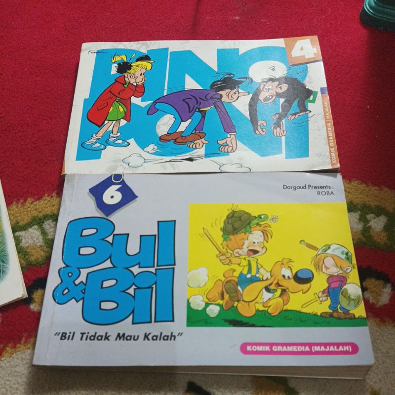 Jual buku komik Pino poni bul dan bil original | Shopee Indonesia