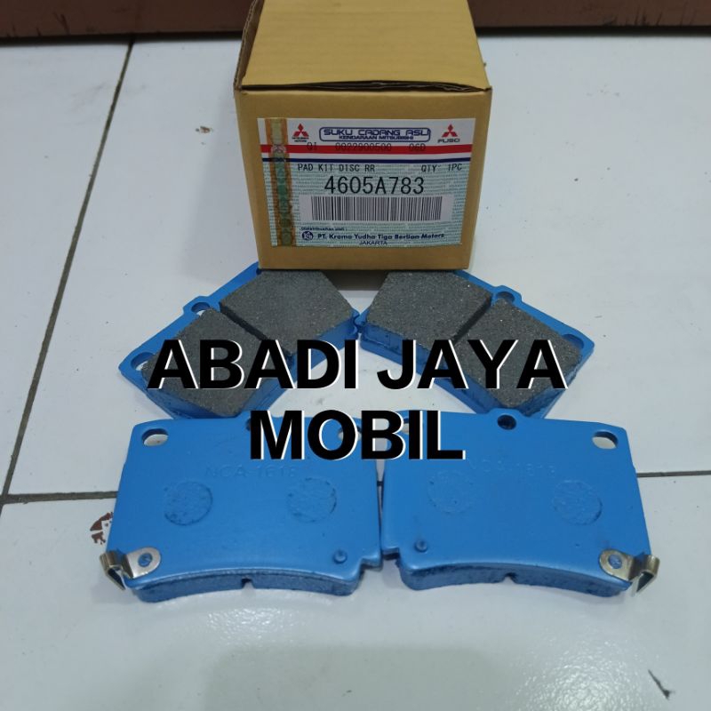 Jual BRAKE PAD BELAKANG PAJERO DAKAR KAMPAS REM BELAKANG PAJERO DAKAR ...
