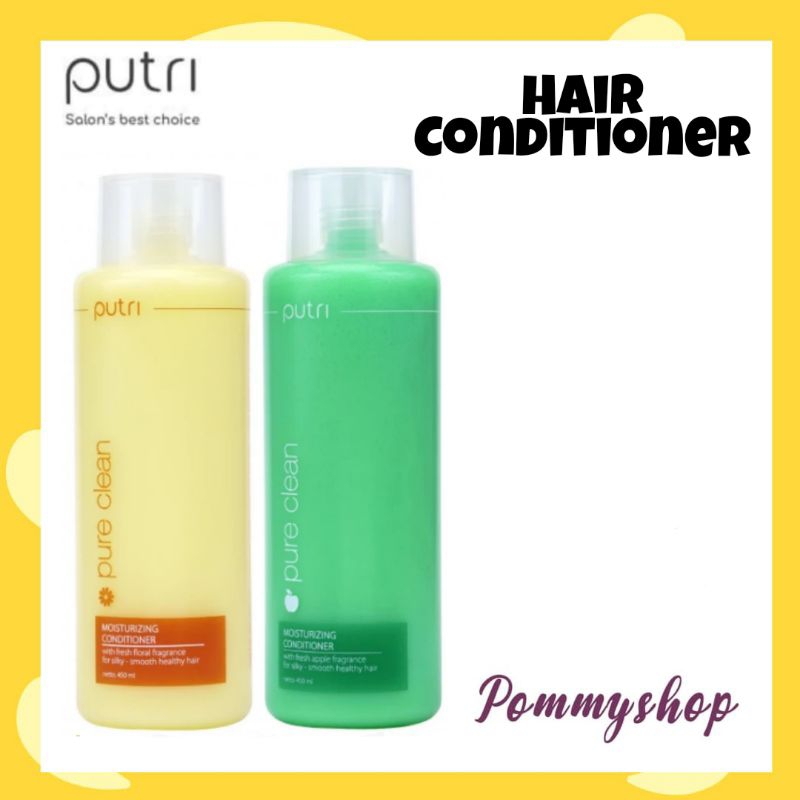 Jual Putri Pure Clean Moisturizing Hair Conditioner 450ml/Apple/Floral ...