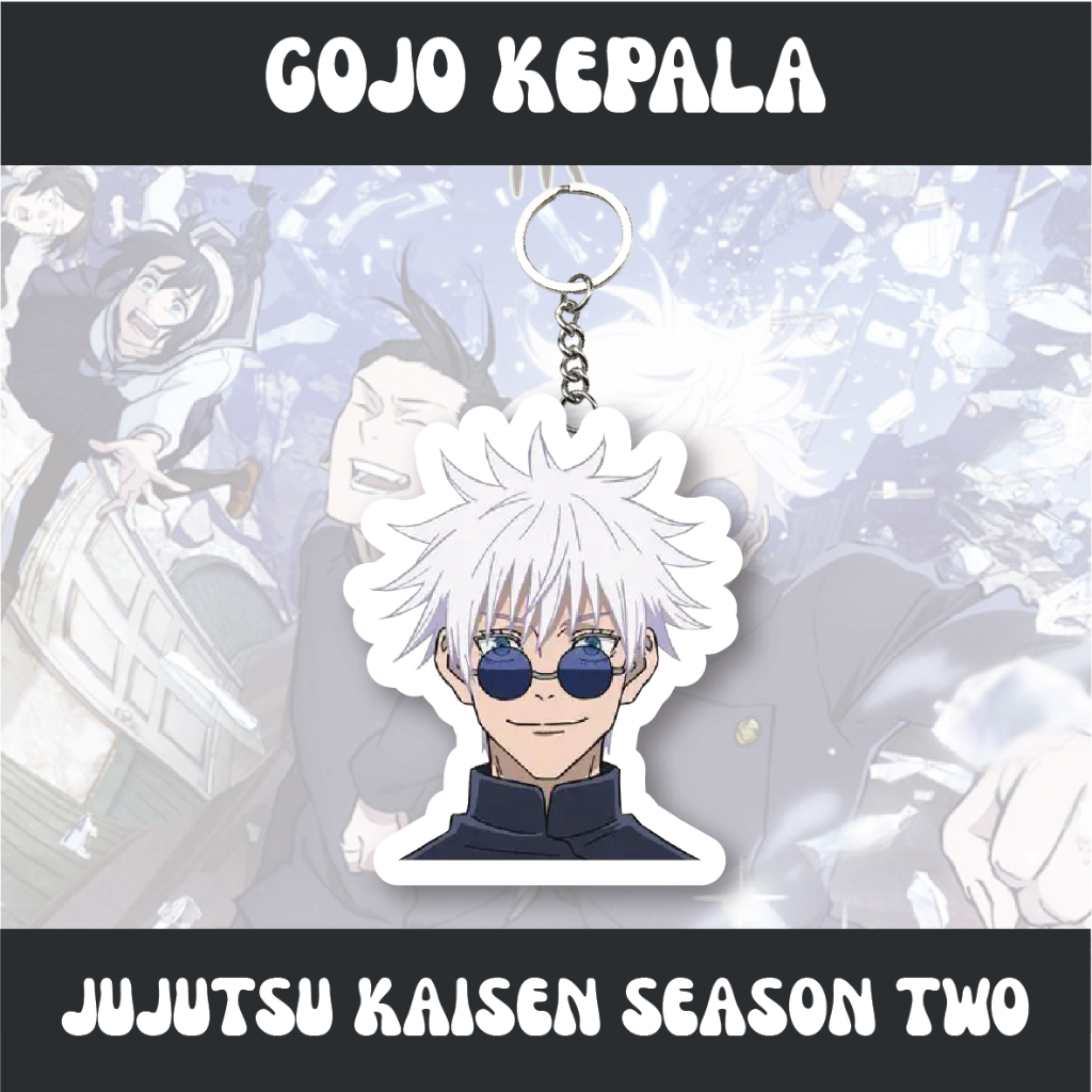 Jual GANTUNGAN KUNCI GOJO KIKO | JUJUTSU | TOJI | GETO KENJAKU | SHOKO ...