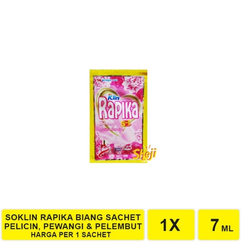 Jual So Klin Rapika Biang 1 Renceng Isi 12 Sachet | Shopee Indonesia