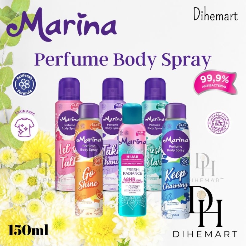Jual Marina Perfume Body Spray | Shopee Indonesia