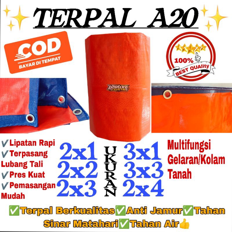 Jual terpal A20 korea/terpal tenda/terpal tutup pick up/terpal jemur ...