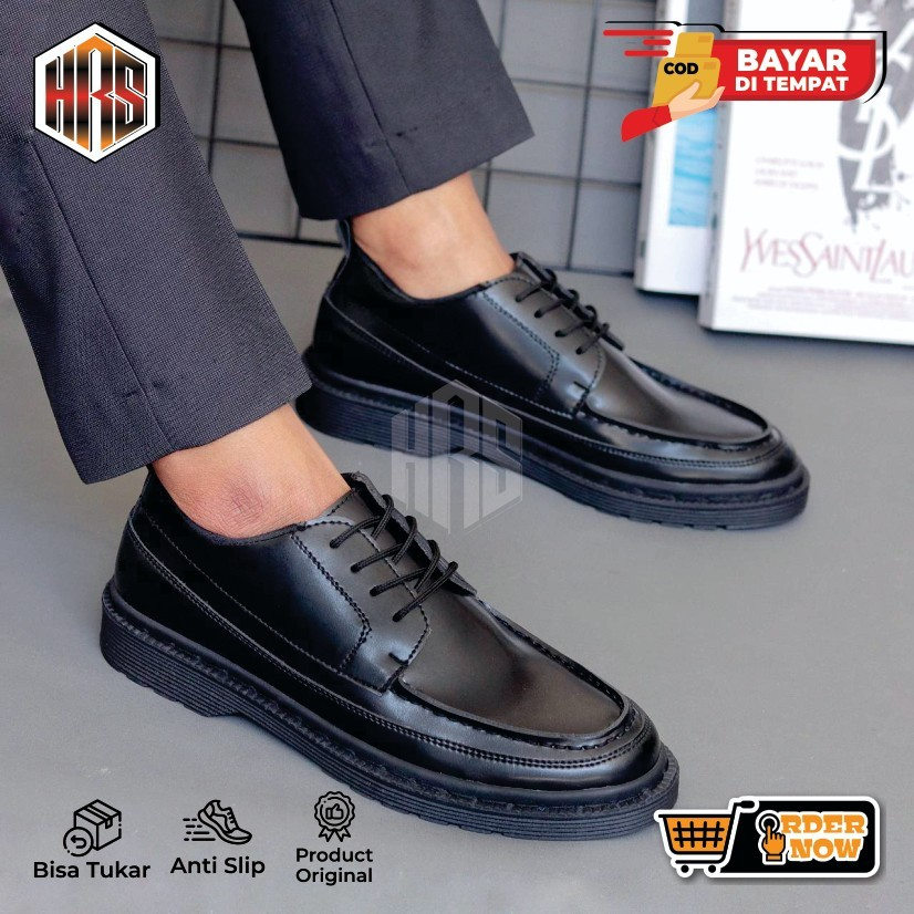 Jual HRS Figo - Sepatu Docmart Pria Sepatu Formal Kasual Pantofel ...