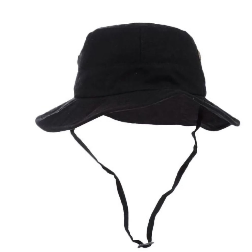 Jual TOPI BUCKET HAT RIMBA OUTDOOR HITAM POLOS DEWASA | Shopee Indonesia