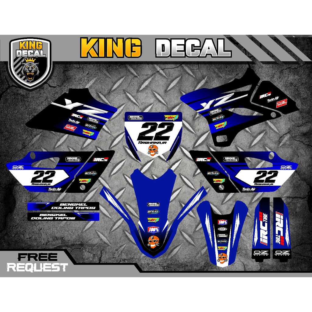 Jual DECAL YZ 85 NEW FULL BODY DECAL STIKER YZ 85 DECAL STICKER YZ 85 ...