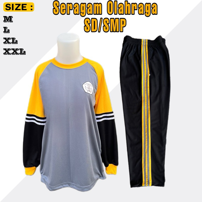 Jual MINIMAL 6pcs Custom Seragam Olahraga Sekolah SMP / Setelan ...