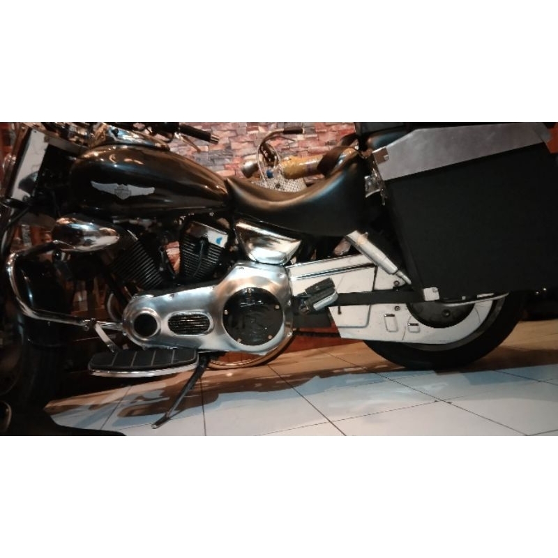 Jual Cover Mesin Chrome (Kiri/Kanan) Kaisar Ruby 250 | Shopee Indonesia