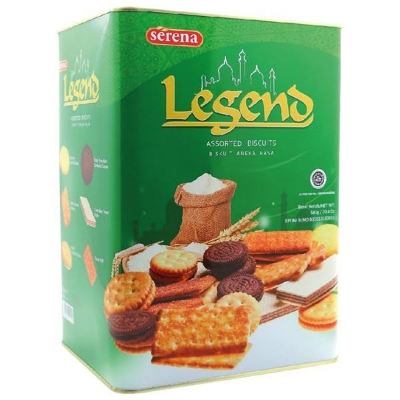 Jual Serena Assorted Legend Biscuit 580gram | Shopee Indonesia