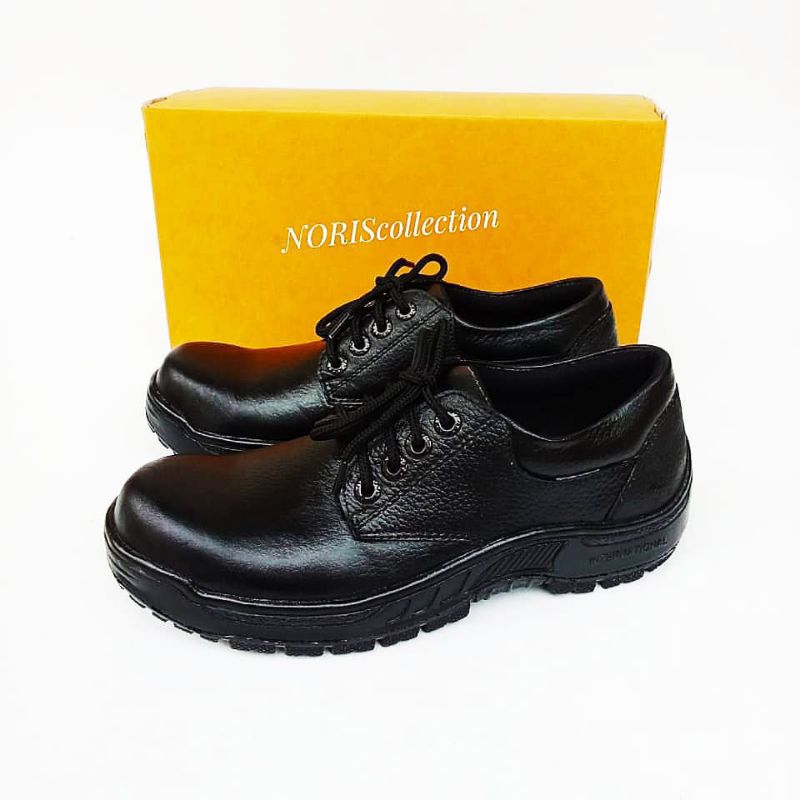 Jual Sepatu Safety Tali Kulit Asli Original | Shopee Indonesia