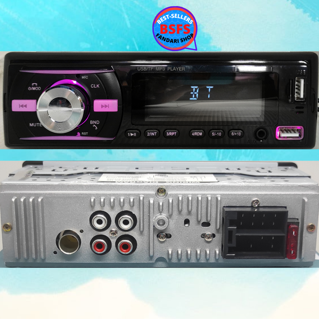 Jual Tape Mobil Bluetooth tip Wistrue Audio tipe head unit single din ...