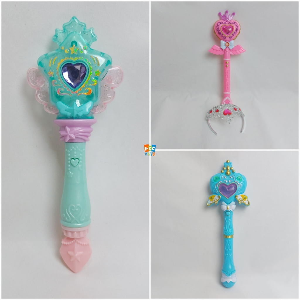 Jual Mainan Magic Wand Princess Stik Tongkat Lampu Stick Peri Musik ...