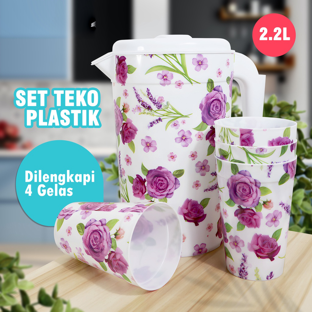 Jual Set Teko Plastik 5 IN 1 / Teko Serbaguna | Shopee Indonesia