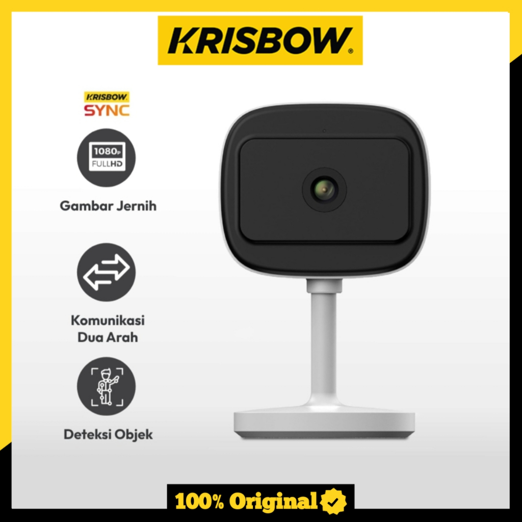 Jual Krisbow Sync Ip Camera Mini Wifi 3 Mp 21t | Shopee Indonesia