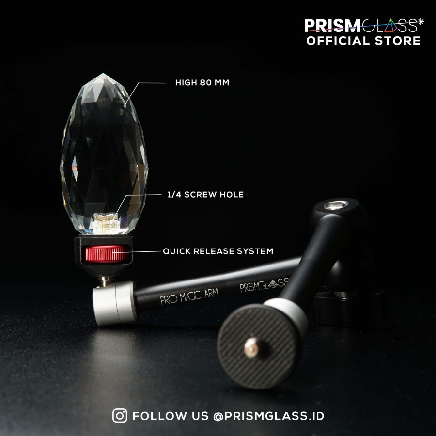 Jual Kaca Prisma Candle Light Prism With Screw Adapter by prismglass ...