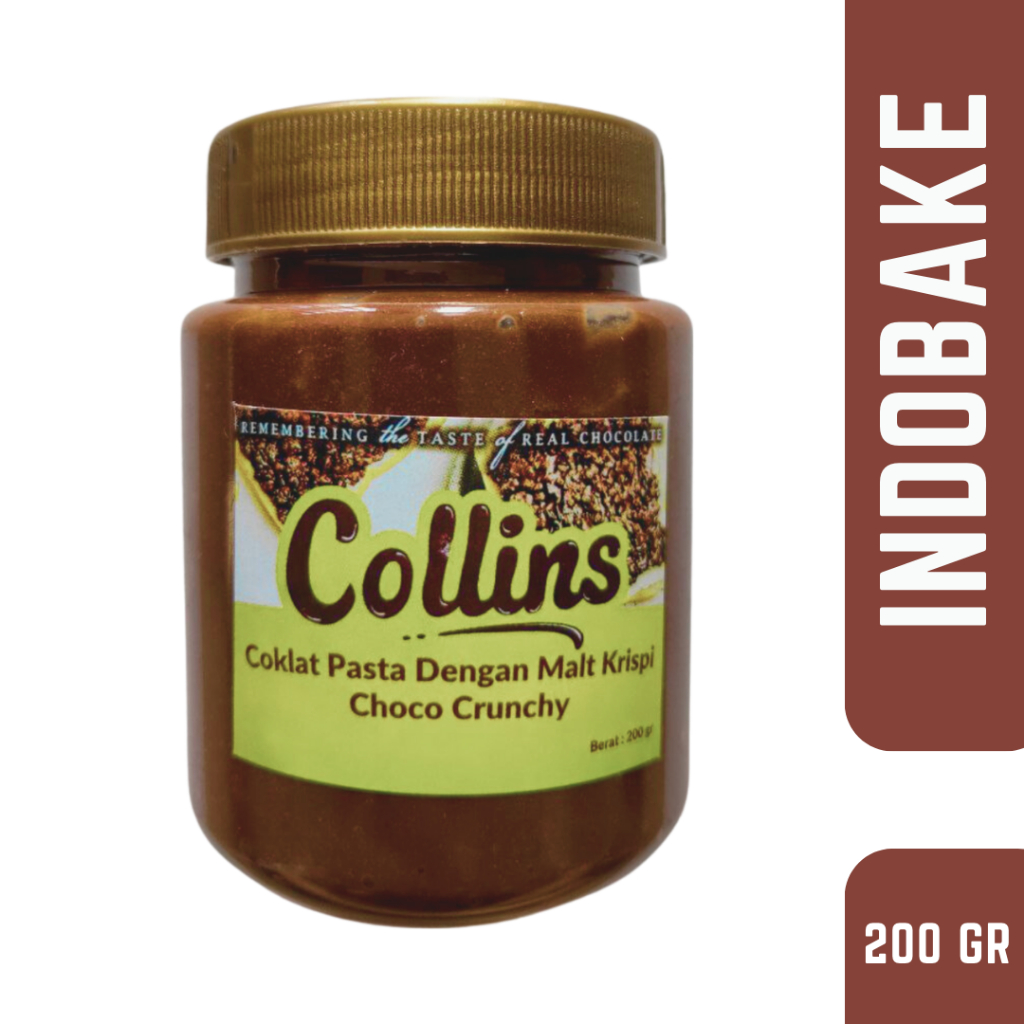 Jual Collins Choco Crunchy 200 gram Repack Share in Jar COLLINS DIP ...