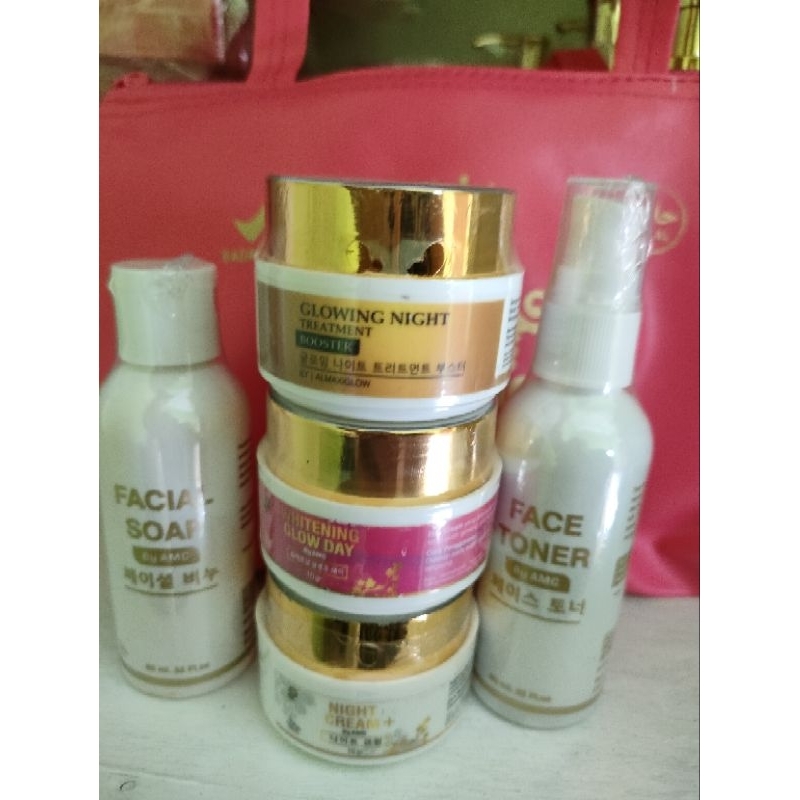 Jual sepaket almaxi glow dan acne gell almaxiglow | Shopee Indonesia