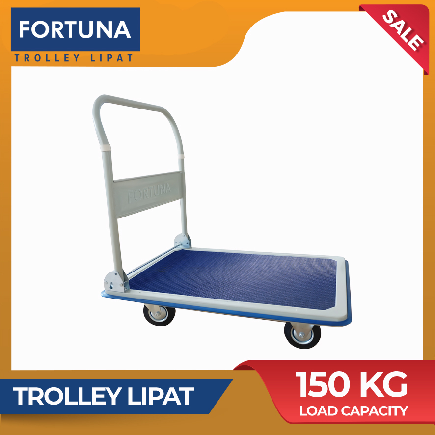 Jual Fortuna Troli Barang 150 Kg | Alat Pengangkut Barang | Trolly ...