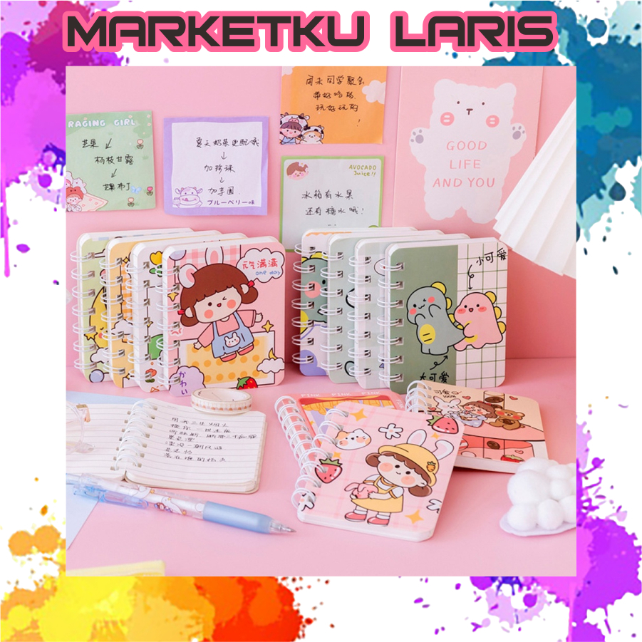 Jual MKL - Notebook Mini A7 Buku Kecil Catatan Scrapbook Mini Buku ...