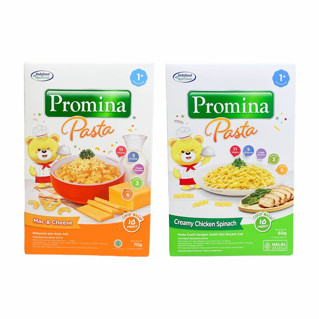 Jual Promina Pasta Mac N Cheese 70gr | Pasta Mpasi Bayi Anak Usia 1 ...