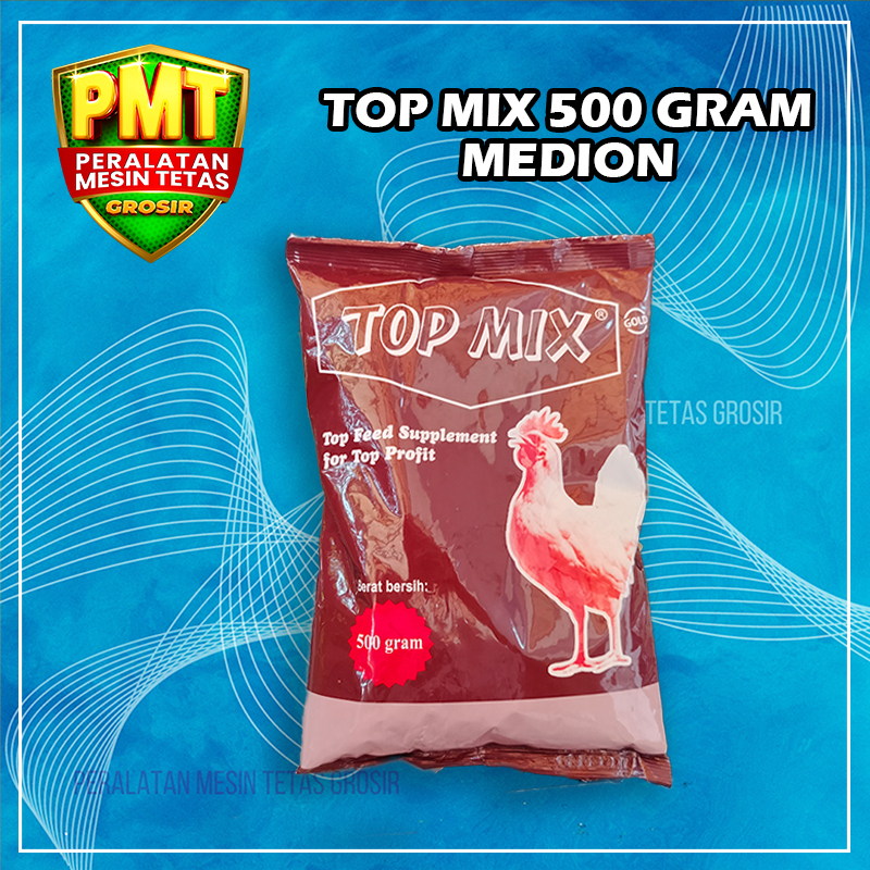 Jual Top Mix Medion 500 Gram Food Suplement Pakan Suplemen Ayam 500 ...