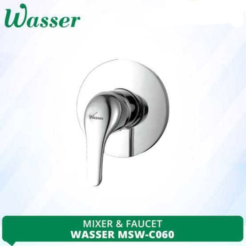 Jual Wasser Kran Shower Mandi Model Tanam Mixer / Panas Dingin tipe MSW ...