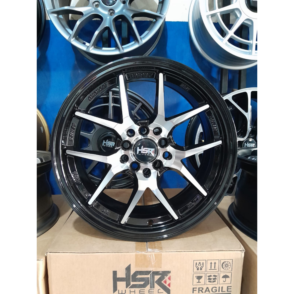 Jual VELG MOBIL R16 HYURA BOROKO 02 HSR R16X7 H10X100-114,3 ET42 BMF ...