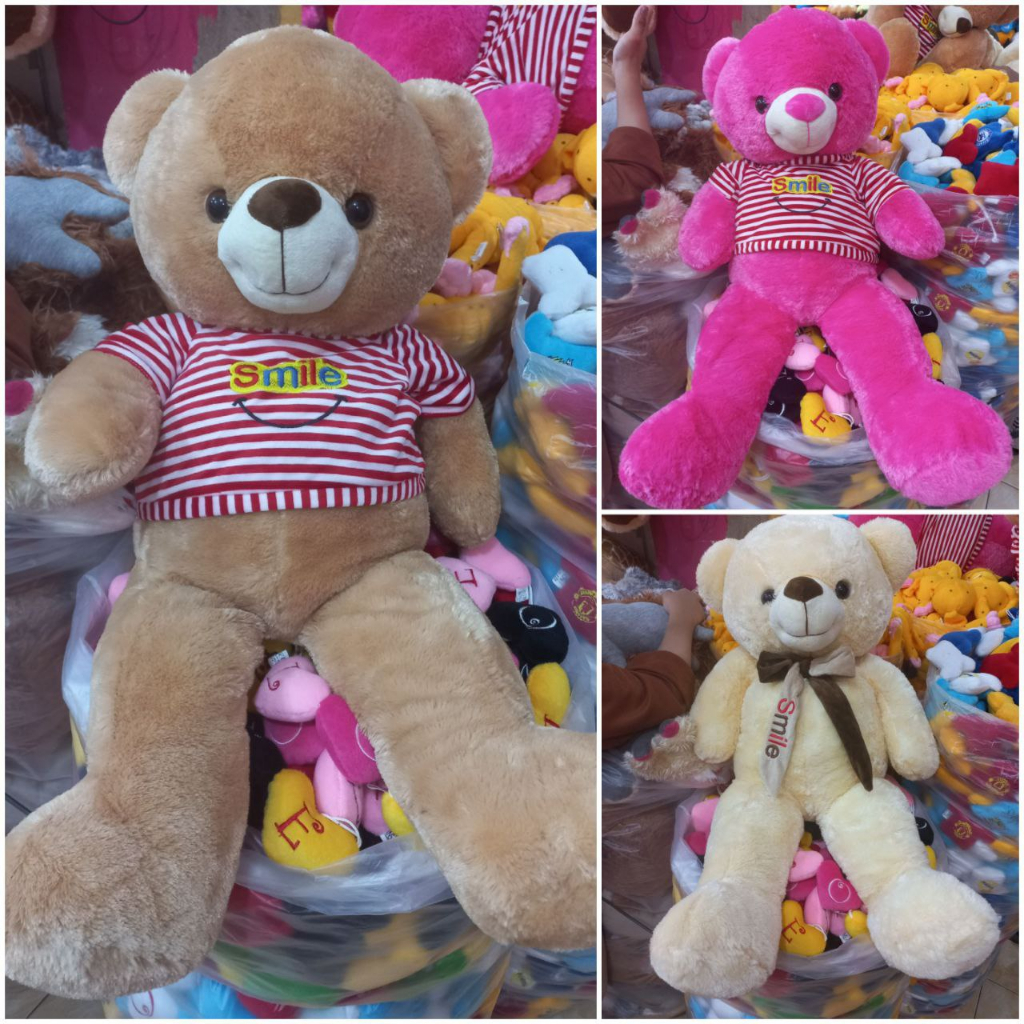 Jual BONEKA TEDDY BEAR JUMBO UKURAN 85CM | Shopee Indonesia