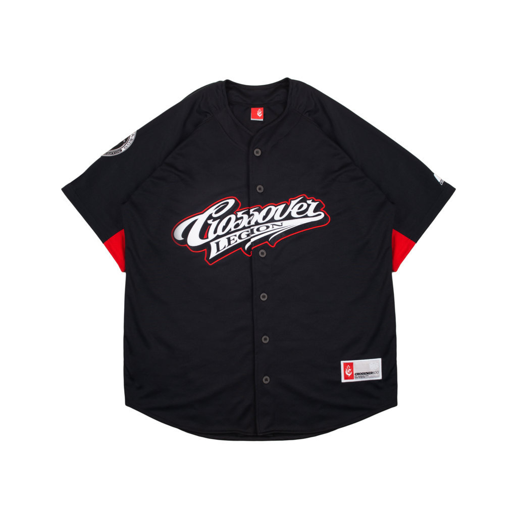 Jual BASEBALL JERSEY CROSSOVER "BEATER" BLACK | Shopee Indonesia