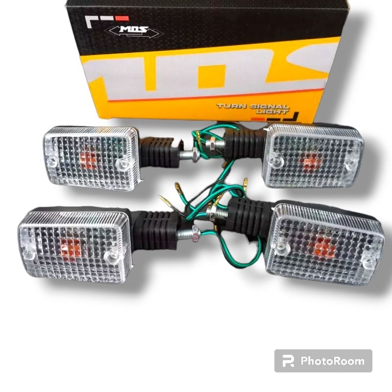 Jual COD lampu sein sen riting depan belakang honda c700 c800 supercup ...