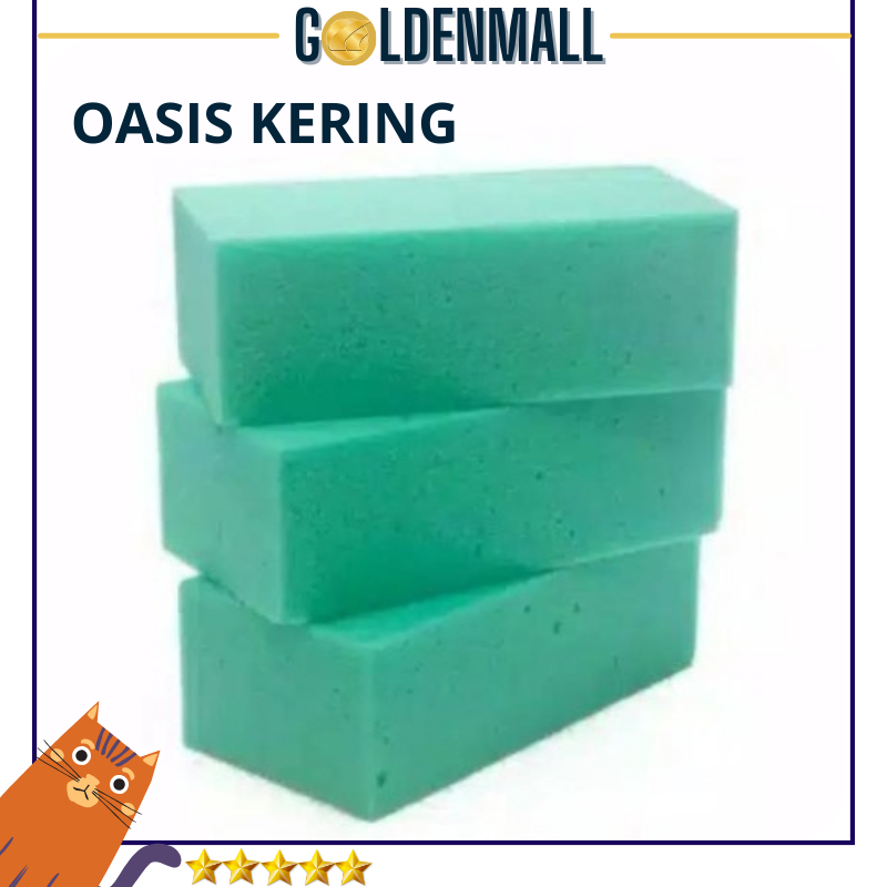 Jual Oasis Foam Bunga / Busa Bunga/ Oasis Foam Kering / Gabus KB52 ...