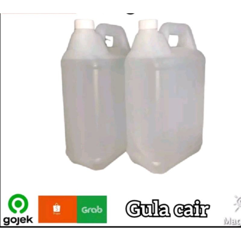 Jual Gula Cair Fructose 7Kg - Syrup Pemanis Minuman Thai Tea dan bubble ...