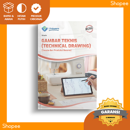 Jual Buku SMK Kurikulum Merdeka GAMBAR TEKNIS (TECHNICAL DRAWING ...