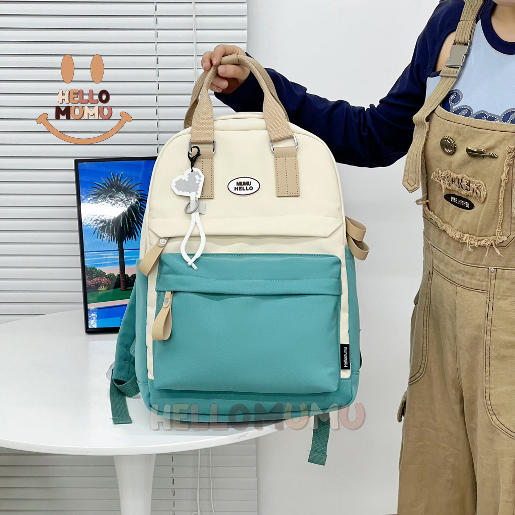 Jual Hellomumu Backpack HANDLE - HM317 | Shopee Indonesia