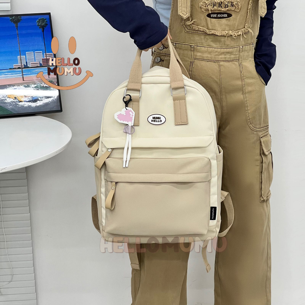 Jual Hellomumu Backpack HANDLE - HM317 | Shopee Indonesia