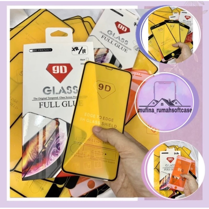 Jual TG TEMPERED GLASS FULL 5D / ANTI GORES / PELINDUNG LAYAR 5D FULL ...
